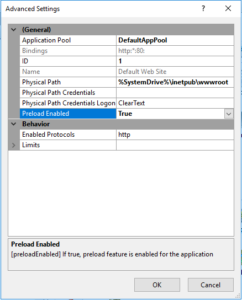 IIS keep website alive, always running, always on: ASP.NET application auto start, keep app pool ...