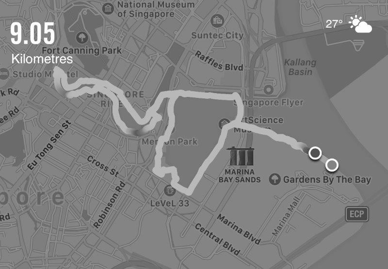 Run at Marina Bay (Singapore, SG, SIN) - NickedEye . Singapore