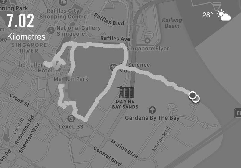 Run at Marina Bay (Singapore, SG, SIN) - NickedEye . Singapore